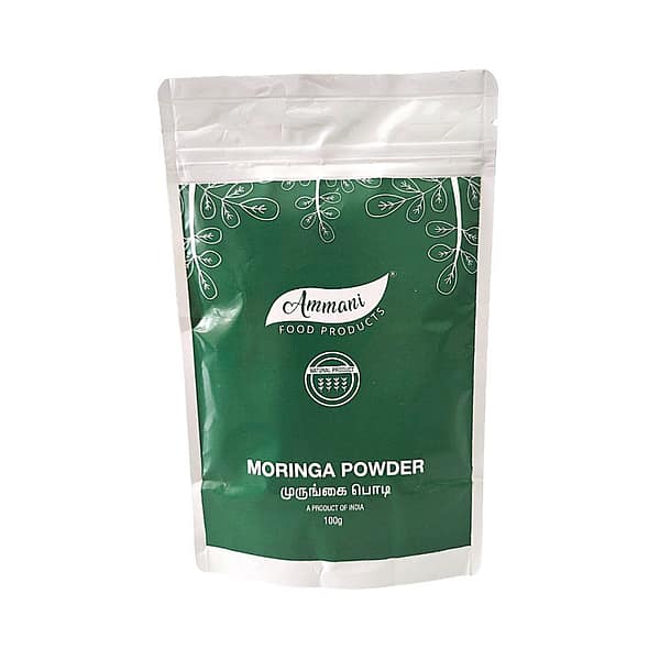 Moringa Leaf / Murungai Powder 100g - Ammani Malaysia - Wood Cold ...